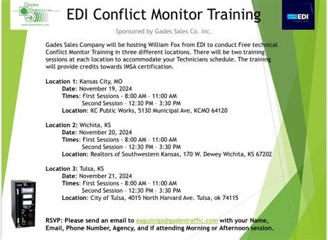 anthony mohatt on linkedin edi conflict monitor training sponsored by gades sales co inc gades…