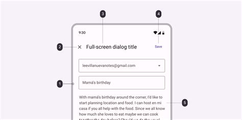 Dialogs Material Design 3