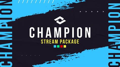 Champion Youtube And Twitch Overlay And Widgets Youtube