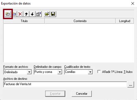 EXPORTAR DATOS A EXCEL ASCII Master Computer