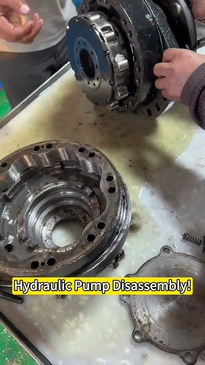 Hydraulic Pump Disassembly Youtube