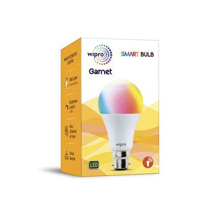 Wipro NS B D Wi Fi Enabled Smart LED Bulb For Amazon Alexa Google Assistant W White