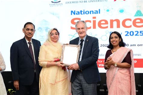 I Am Honored To Receive The Best Researcher Award On National Science Day Dr Sameera Begum