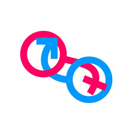 Iconos Femeninos Masculinos Vector De Símbolo De Género Icono De