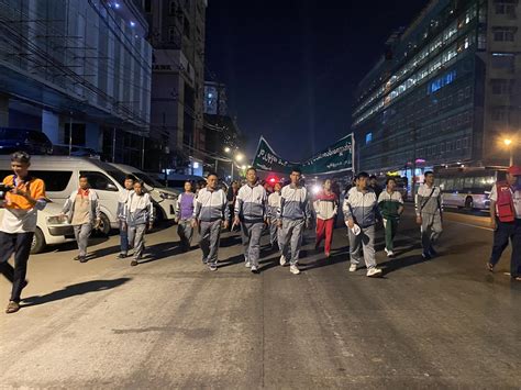 အလုံမြို့နယ်တွင် ဒီဇင်ဘာလ စတုတ္ထပတ် လူထုအားကစားလအတွင်း စုပေါင်းလမ်းလျှောက်ခြင်းနှင့် ကိယ်ခန္ဓာက