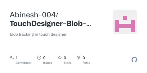 Github Abinesh 004touchdesigner Blob Tracking Blob Tracking In Touch Designer