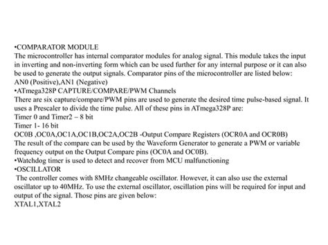 Atmegamicrocontrollerarchitecturenotespptx