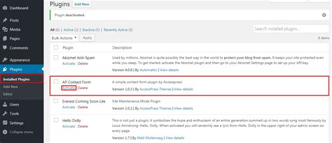 How To Create Easiest Contact Form In Your Wordpress Site Using Ap