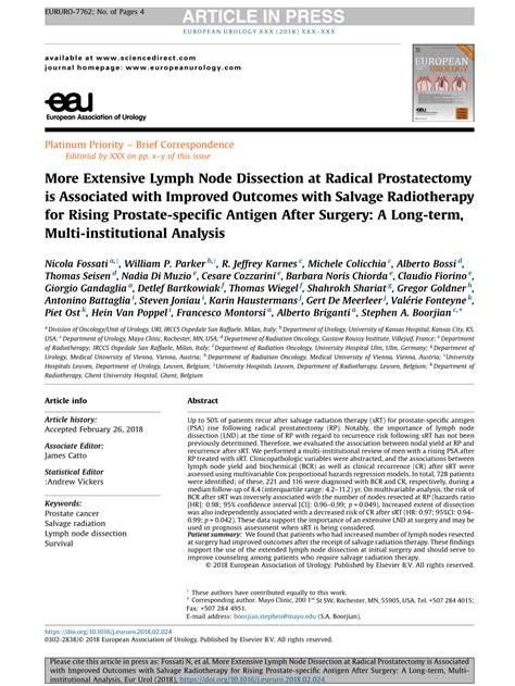 Pdf Is Overall Survival Not Influenced By Partial Vs Radical Nephrectomy