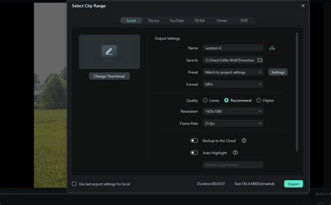 How To Export In Other File Formats In Current Versions Rfilmora