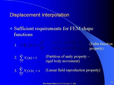 Finite Element Method Chapter The Finite Element