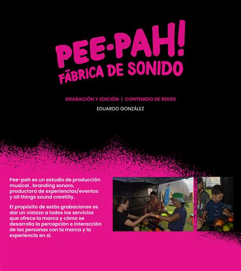 Producción De Reels Y Contenido Pee Pah Behance