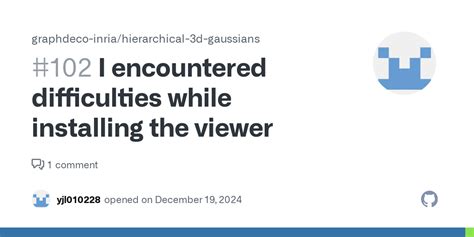 I Encountered Difficulties While Installing The Viewer · Issue 102