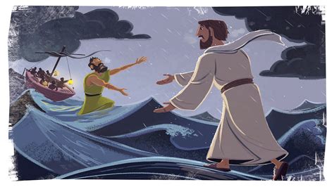 Jesus Walking On Water Miracle Story