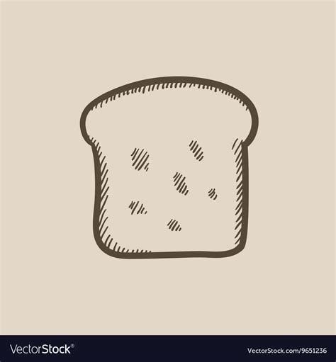 Bread Slice Drawing