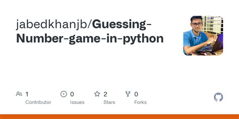GitHub Jabedkhanjb Guessing Number Game In Python