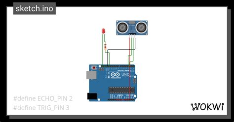 Ultrasonic Sensor Led Wokwi Esp32 Stm32 Arduino Simulator Ultrasonic Sensor Led Wokwi Esp32 Stm32 Arduino Simulator