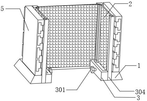 一种建筑施工预留孔洞防护装置的制作方法