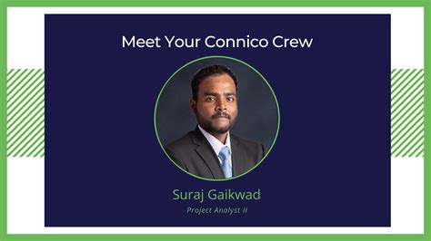 Meet Your Connico Crew Project Analyst Ii Suraj Gaikwad Cmit Connico