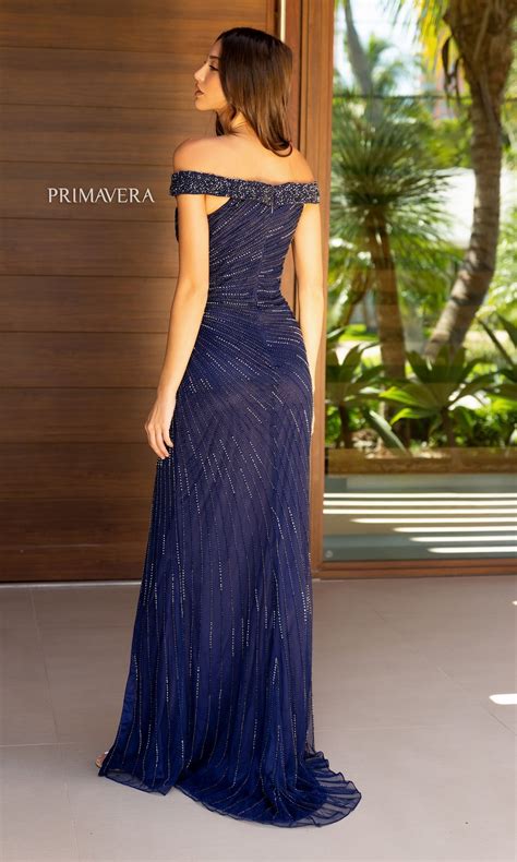 Primavera 13126 Long Prom Dress Promgirl