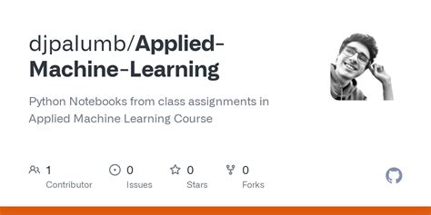 github djpalumb applied machine learning python notebooks from class