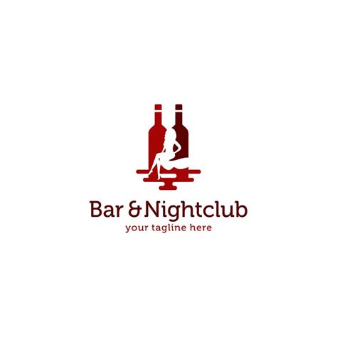 Bar And Nightclub Logo Vector Template 13979426 Vector Art At Vecteezy