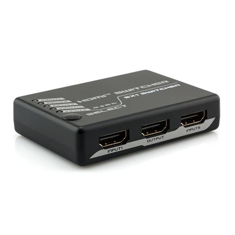 5 Port HDMI Switch V2 0 18Gbps 4K 60Hz HDR Space Hi Fi