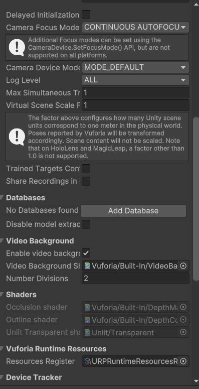 Unity Vuforia Black Screen On Some Android Devices 2024 Stack Overflow