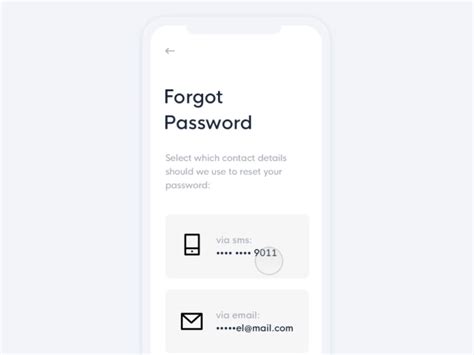 Forgot Password UI UX Pattern By Emmanuel Torres On Dribbble