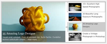 13 Super Useful JQuery Content Slider Scripts And Tutorials Web