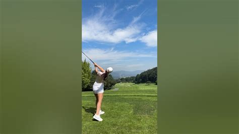 블루원 용인cc 필드레슨 드라이버샷 이미지트레이닝klpga정혜윤프로 여자프로골퍼 프로골퍼 골프레슨 골프스윙