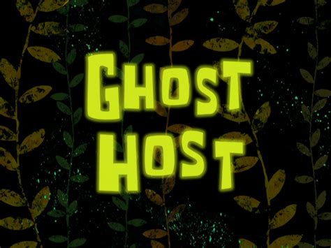 Spongebob Ghost Host Full Episode