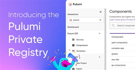 Pulumi Private Registry The Source Of Truth For Golden Paths Pulumi Blog