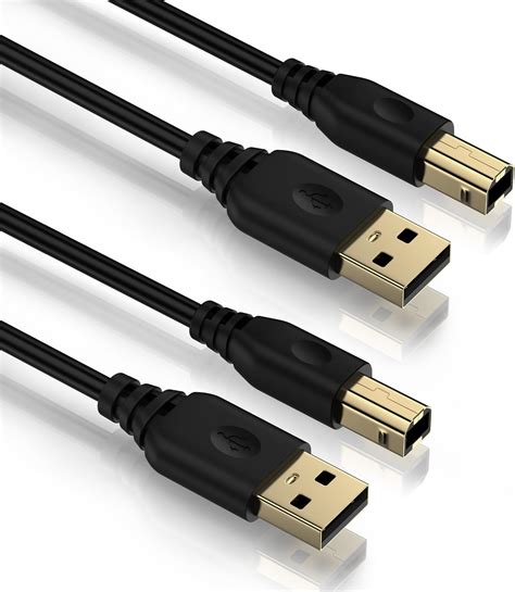 6 Ft 18 M Usb Printer Cable Usb 20 A To