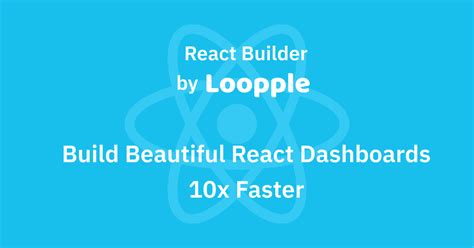 React Dashboard Builder Loopple