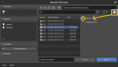 Interface Changes With Stock Model Files Blender Stack Exchange