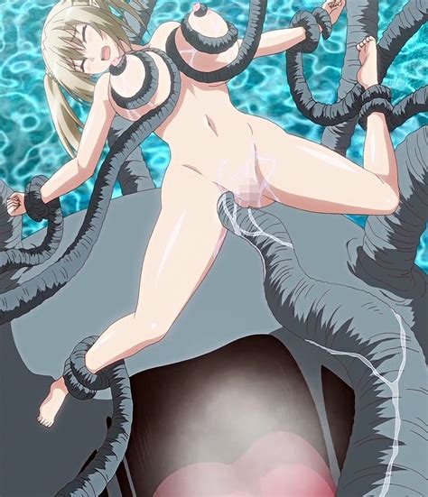 Rule 34 Anime Screencap Blonde Hair Breasts Censored Demon Female Interspecies Iris Ochi Mono