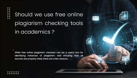 Should We Use Free Online Plagiarism Checking Tools In Academics