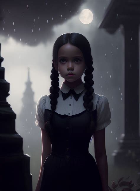 Wednesday Addams Younger Jenna Ortega Wandinha