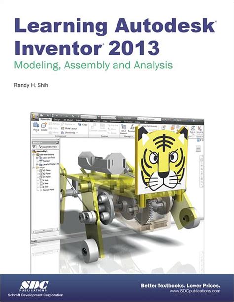 Learning Autodesk Inventor 2013 Book 9781585037278 Sdc Publications