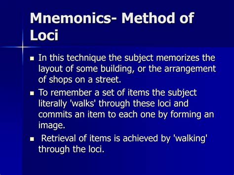 Ppt Enhancing Memory Powerpoint Presentation Free Download Id5412276