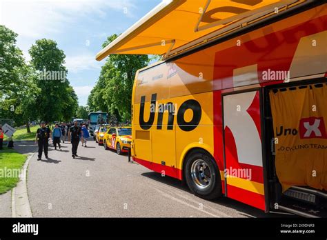 Uno X Team Support Car And Bus In Promenade Park Maldon Essex Uk For