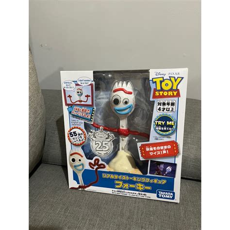 全新優惠 迪士尼 Disney Pixar 玩具總動員4 Ts4 有聲互動叉奇 Ds16101 蝦皮購物