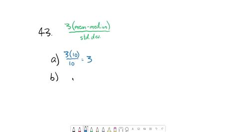Karl Pearsons Coefficient Of Skewness Of A Distribution 032