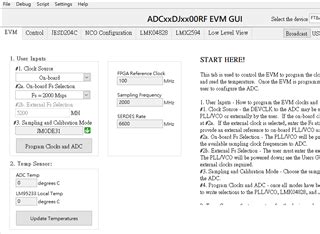 ADC DJ RFEVM ADC DJ Internal Register Read Write Setting Data Converters Forum