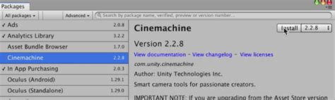 How To Set Up Unity For Cinemachine Gamedev Academy