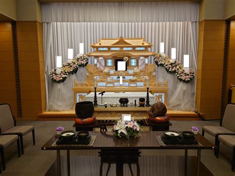 Y様 公営式場プランしののめの里第二式場家族葬仏式 立ち華葬祭