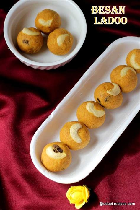 Quick Besan Ladoo Besan Laddu Recipe Udupi Recipes
