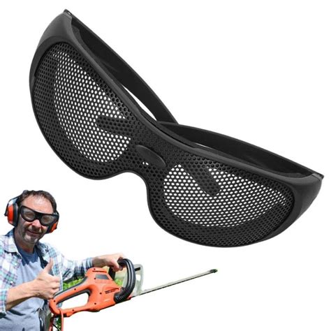 Jual Safety Goggles For Men Shock Resistant Metal Mesh Safety Glasses