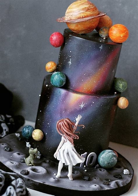 15 Amazing Space Themed Birthday Cake Ideas Out Of This World Artofit